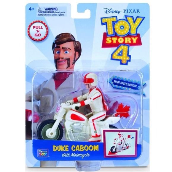 Disney | Toys | Disney Pixar Toy Story 4 Duke Caboom Pull N Go ...